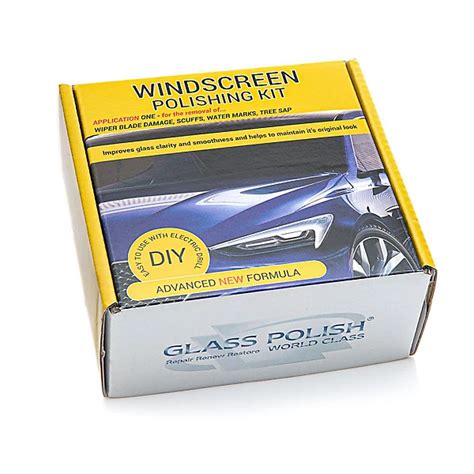 Glass Polish Diy 75mm Windshield Polishing Kit