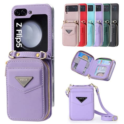 갤럭시z플립5 Z플립4 Z플립3 제트지 힌지보호 지퍼형 카드지갑 목걸이 바디 스트랩 가죽 케이스 이마트몰 당신과 가장 가까운 이마트