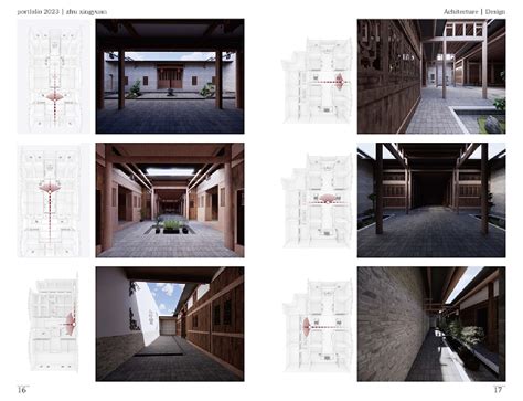 建筑学作品集（2020 2022）architecture Portfolio自牧zhuzimu 站酷zcool