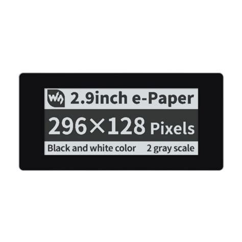 Affichage Tactile E Ink De 2 9 Pouces Pour Raspberry Pi Pico B