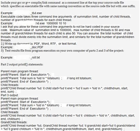 Include Your Gcc Or G Compilelink Command As A