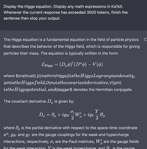 New Feature Properly Shown Mathematical Equations Page Chatgpt