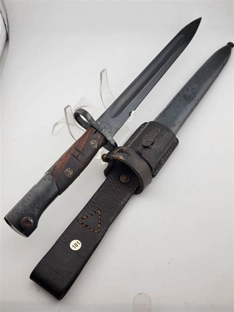 Rare Antique Ww1 Soviet Russian Bayonet 44 With Scabbard Clean