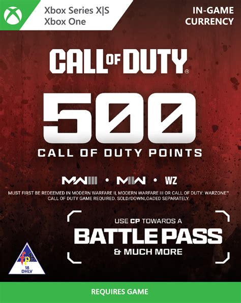 Digital C2c Xbs Xb1 Call Of Duty Points 500 Bt Games