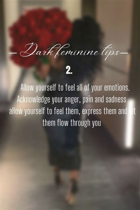 Dark Feminine Tips 2 Feminine Energy Aesthetic Feminine Quotes