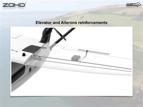 Zohd Drift 877mm Wingspan Fpv Glider Aio Epp Rc Airplane Kit Pnp Fpv V