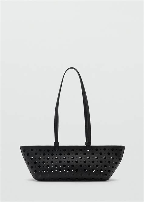 Die Cut Shoulder Bag Women Mango United Kingdom