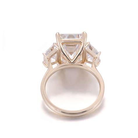 Recreating Kimberly Guilfoyle Engagement Ring With Moissanite Magic Provence Jewelry