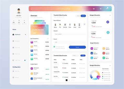 Premium Vector Ui Ux Infographic Dashboard Ui Design With Graphs