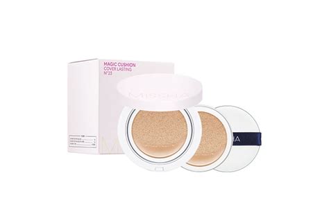 Тональный кушон Missha Magic Cushion Cover Lasting № 23, натуральный ...