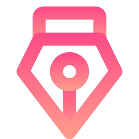 Nib Generic Gradient Outline Icon