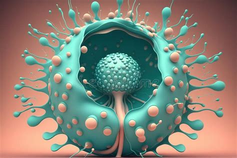 Polycystic Ovary Syndrome Created By Generative Ai Stock Illustration Illustration Of