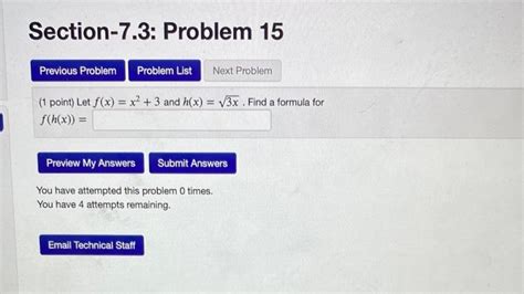 Solved 1 Point Let F X Sin 2x And G X 5 X Find Formulas