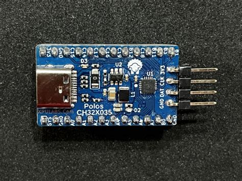 Polos Ch32x035 Alef Breakout Risc V Usbusbpd Mcu Xpu Labs