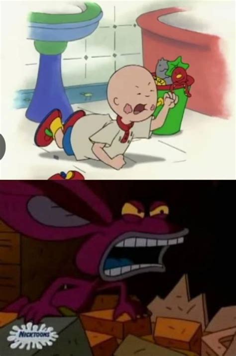 Lckis Hetes Caillou Tantrum By Tiya2025 On Deviantart