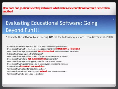 Class 6 Integrating Ict Into Ece Ppt