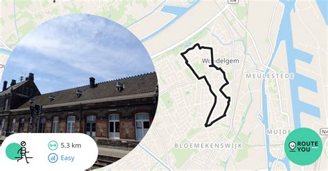 Wondelgem 14 Wondel Wondelgem Recreatieve Wandelroute Routeyou