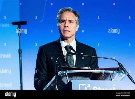 Us Secretary Of State Antony Blinken Speaking At The 2022 J Street