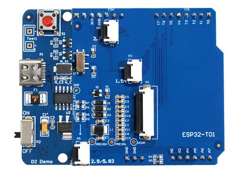 esp32 e paper display e paper esp32 driver board goodisplay
