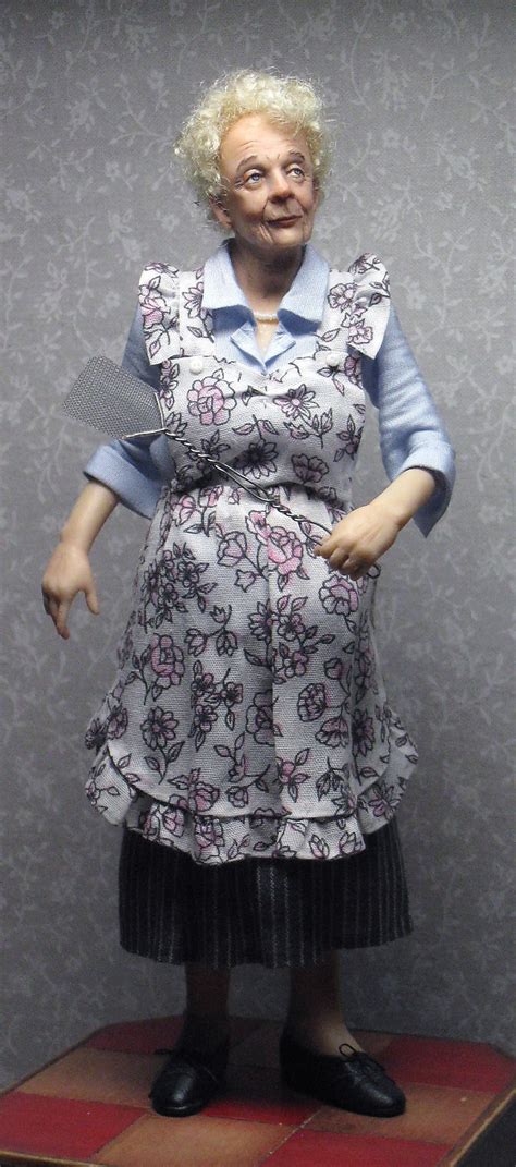 Pin On Dollhouse People Modern Artist