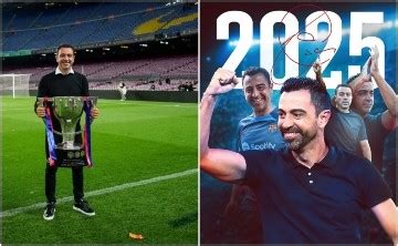Xavi Hernández renueva su contrato con el Barcelona hasta 2025