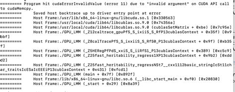 Memory Management Cublas Programming Program Hit Cudaerrorinvalidvalue Due To Invalid