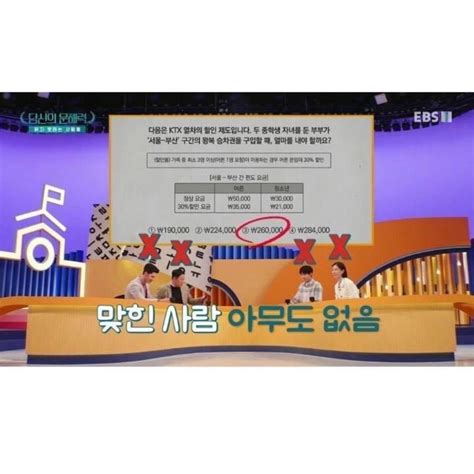 이슈 유머 출연자 전원이 틀렸다는 EBS 문해력 테스트 문제