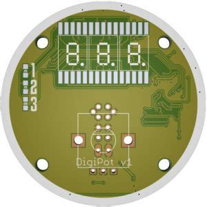 Digipot Rotary Encoder Digital Potentiometer Electronics Lab