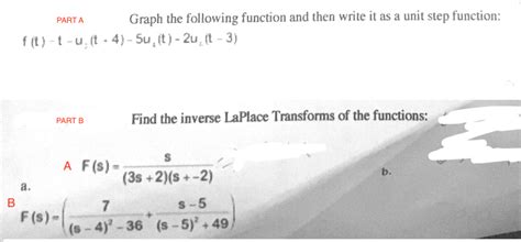 Solved Graph The Following Function And Then Write It As A Chegg