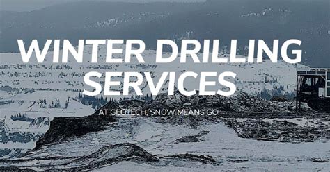 Geotech Drilling Group Of Companies On Linkedin At Geotech We Dont