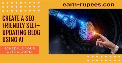 create seo friendly 100 self updating blogs using ai ero