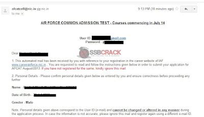 How To Fill AFCAT 02 2013 Online Application Form