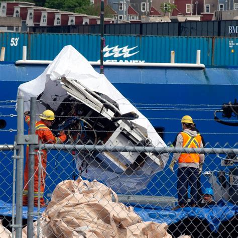Imploded Titanic Submarine Seen For First Time As Pieces Recovered From Sea Floor The