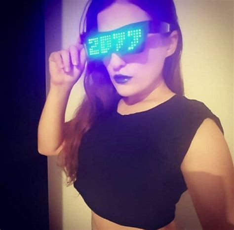 Programmable Led Glasses Etsy