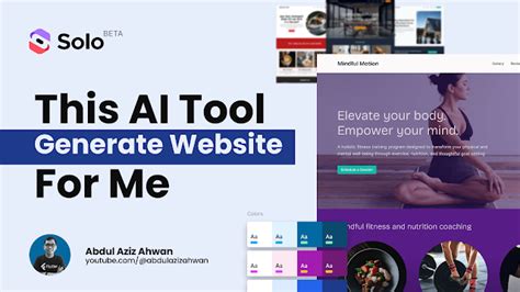 How To Create Stunning Websites In Minutes Using Solo Ai Website Builder The Result Is