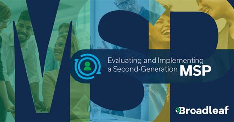 evaluating and implementing a second generation msp broadleaf results