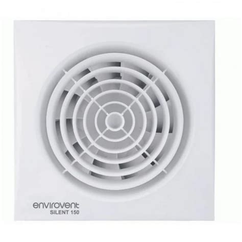 Envirovent Sil150s Silent White Extractor Fan Remote Switching Ip45 150mm Shop4 Electrical