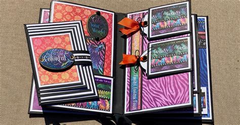 Paper Bag Mini With Cascading Insert Tutorial Ginger Ropp 2019 2020 Introduction Graphic 45