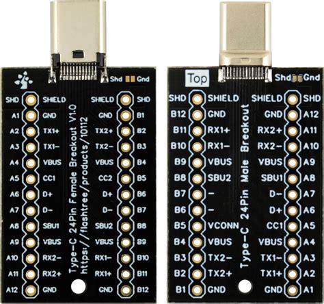 Amazon Naughtystarts USB Type C Breakout Board Male And Female