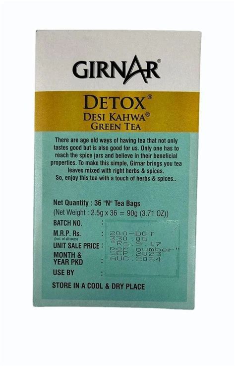 Masala Girnar Green Tea Powder At Rs 320 Box In Pali Id 2852944322155