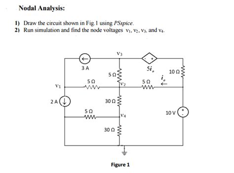 Solved I Need Help Drawing The Circuit Using Pspice Chegg