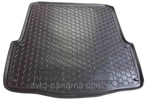 Полиуретановый Коврик в Багажник Skoda Octavia A5 (Шкода Октавия А5 ...