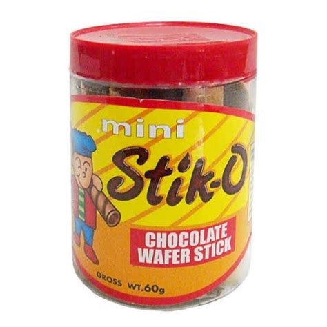 Stik O Chocolate Wafer Stick 60g Shopee Philippines