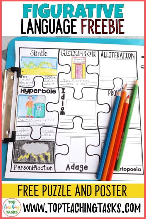 Activities For Teaching Figurative Language