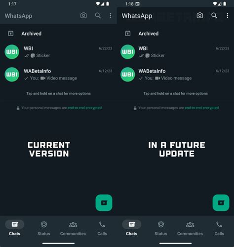 Whatsapp Is Working On A Darker Top App Bar Gizmochina