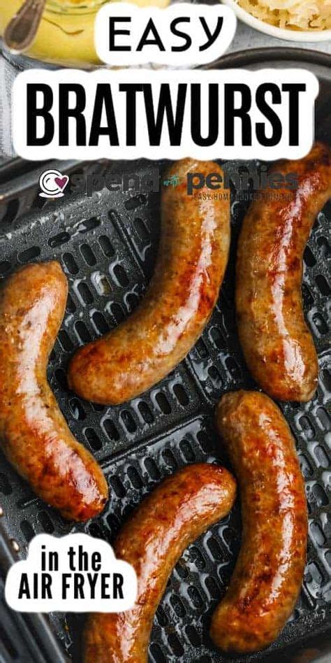 Frozen Bratwurst In Air Fryer