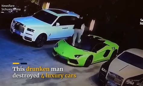 Youre Too Drunk When You Start Kicking Jumping On Supercars Go Home