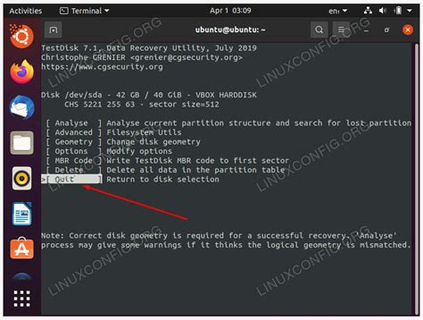 How To Recover Partition Table In Linux Linux Tutorials Learn Linux