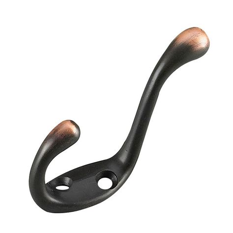 Richelieu Hardware 3 12 In Oil Rubbed Bronze Heavy Duty Coat Hook