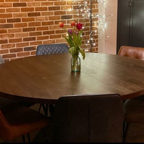 Uk Oak Table Handmade Bespoke Solid Oak Rectangular Dining Table